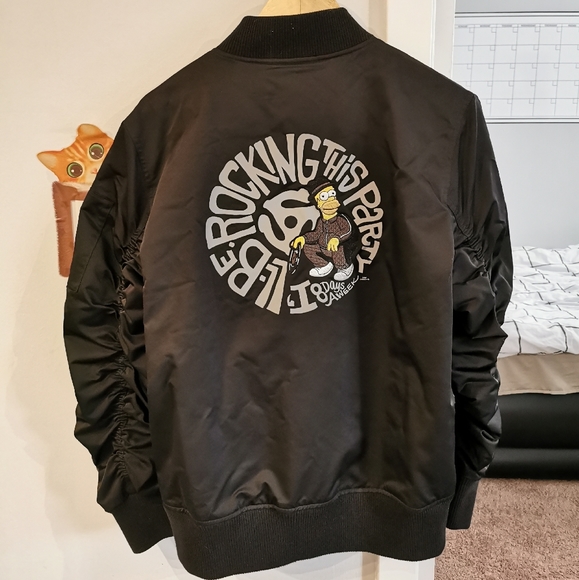 Vintage | Jackets & Coats | The Simpsons Bomber Jacket | Poshmark